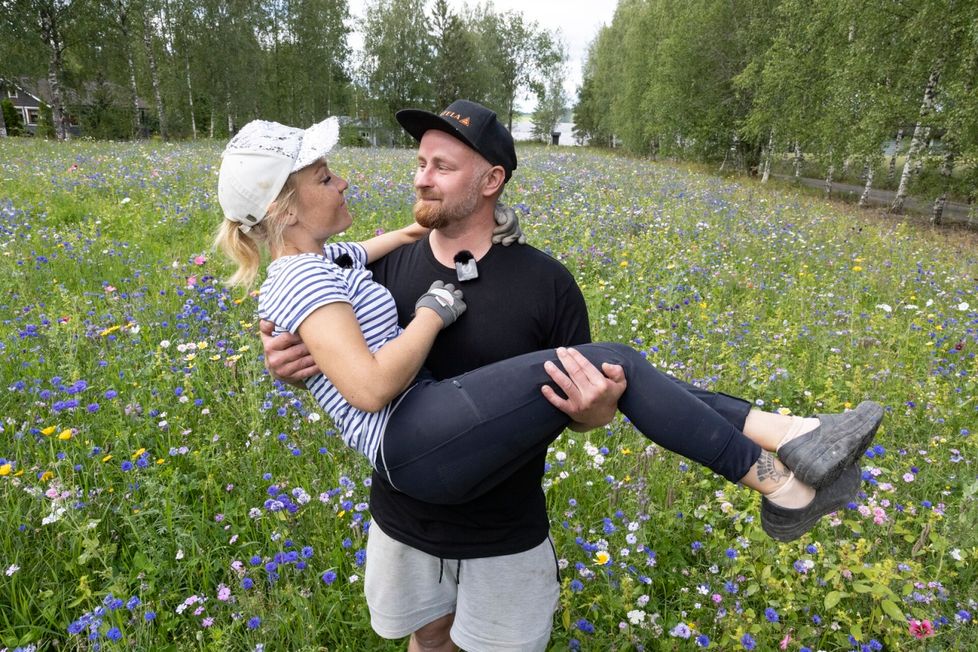 Latelan Laurin ja Sari-Anna Leppäsen hurja remontti häämöttää loppuaan ...