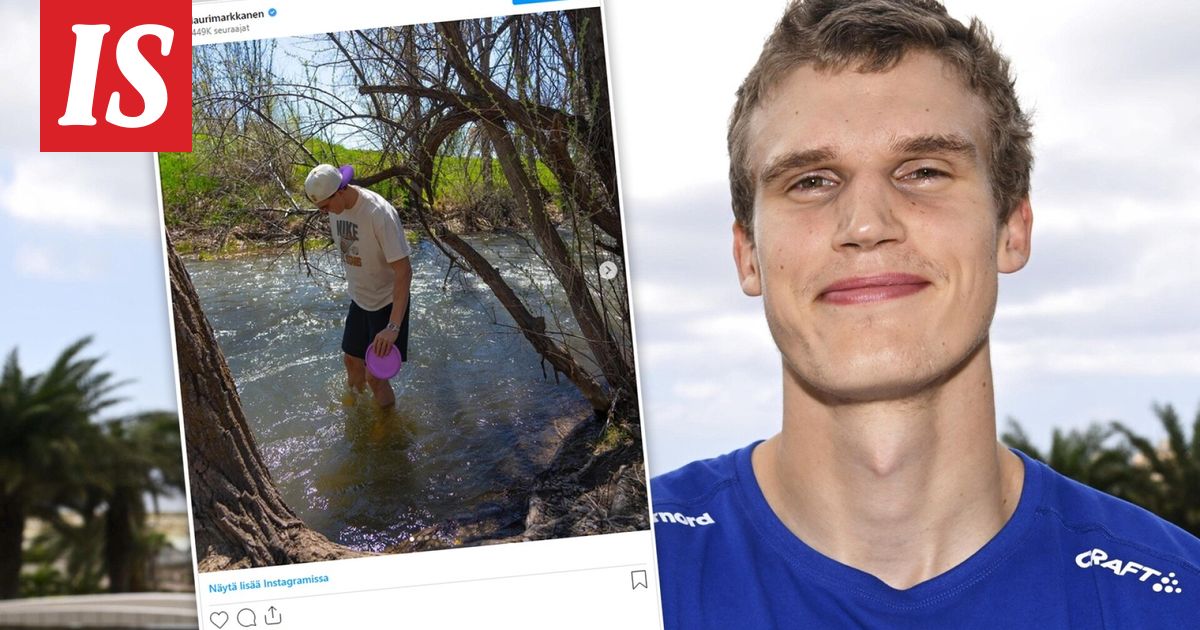 Lauri Markkanen päätyi puroon - Ilta-Sanomat