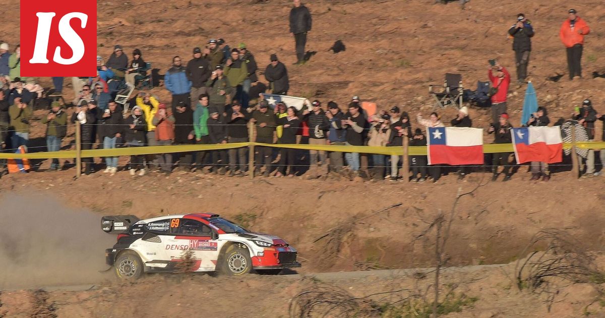 Chilen ralli: Kalle Rovanperä otti torjuntavoiton - Ilta-Sanomat