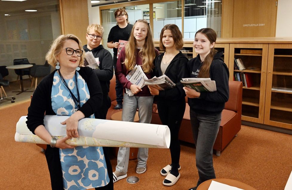 Hj. Nortamon peruskoulu osallistuu Uutisjahtiin - Satakunnan Kansa