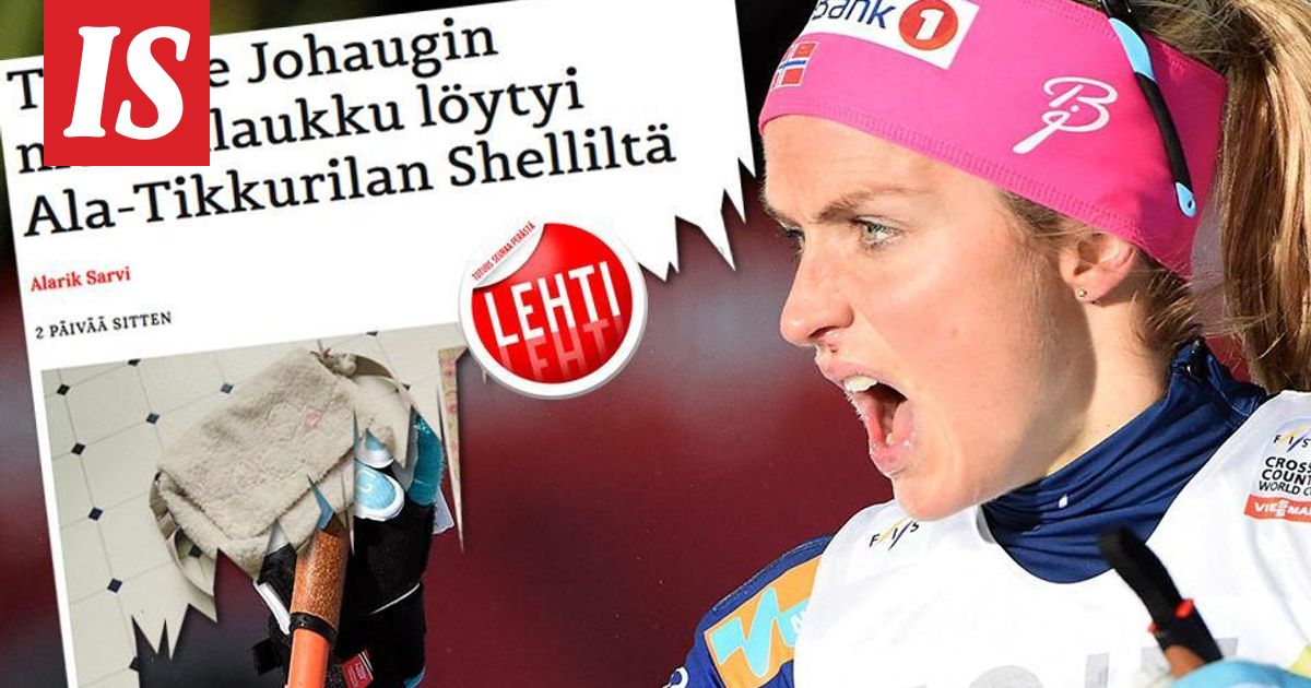Suomalainen satiirisivusto piruilee Therese Johaugille: ”Meikkilaukku ...