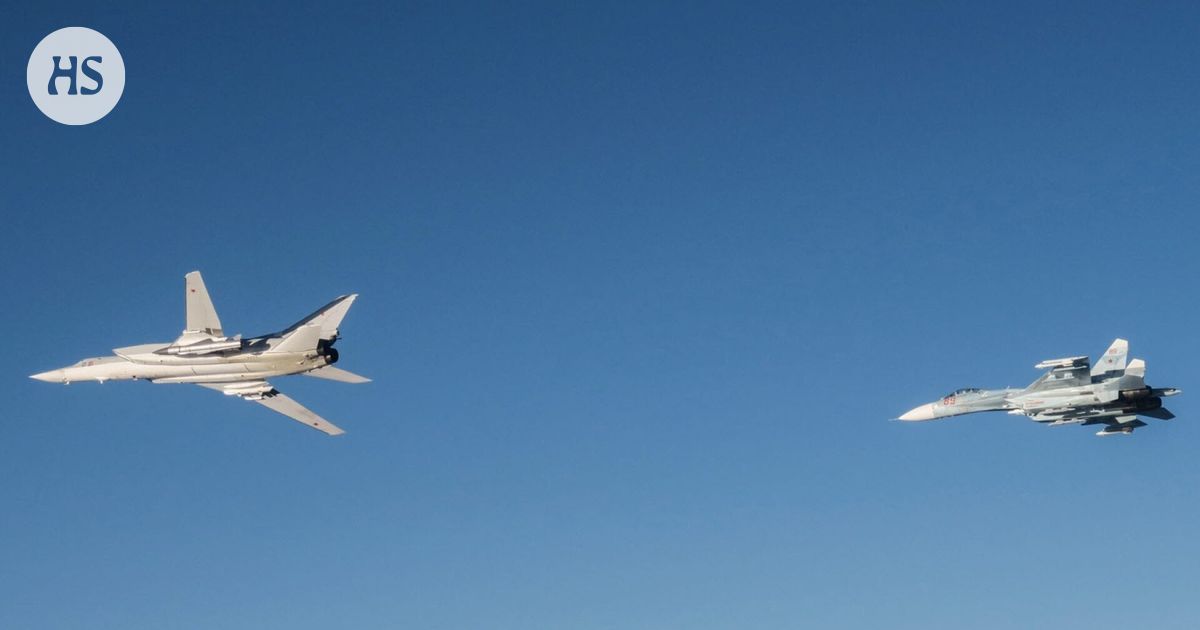 Kaksi Venäjän strategista pommittajaa tunnistettiin Gotlannin edustalla ...