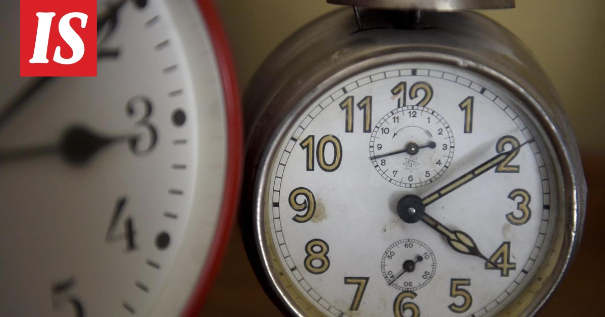 Talviaika mihin suuntaan kelloja käännetään - Ilta-Sanomat