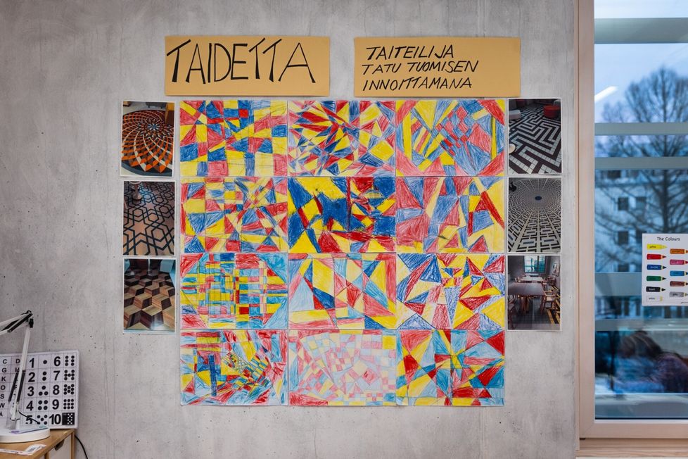 Kuvataiteilija Tatu Tuominen halusi tehdä päiväkodista palatsin, ja ...