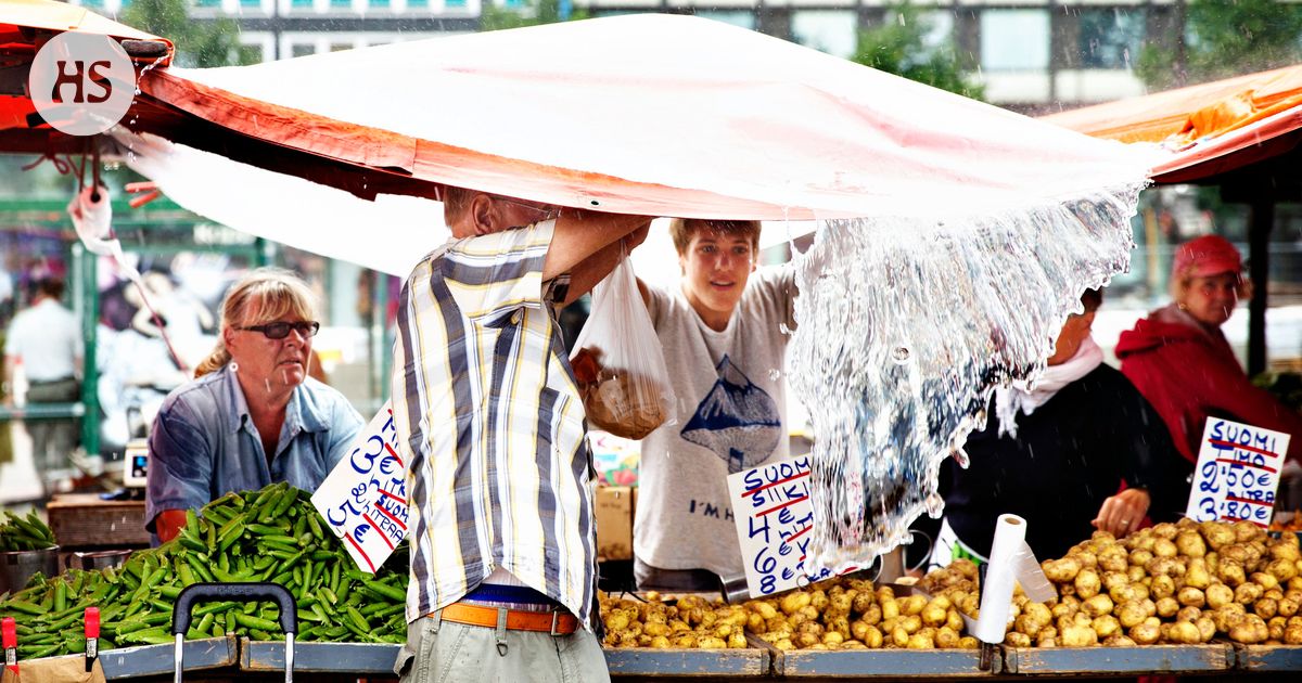 Äkillinen rankkasade teki vahinkoja Helsingin seudulla | HS.fi