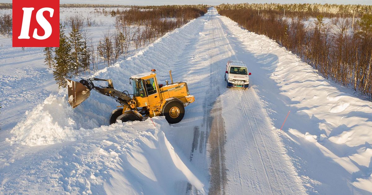 Kevään eteneminen tyssäsi: Lapissa on vielä reilusti yli metri lunta ...