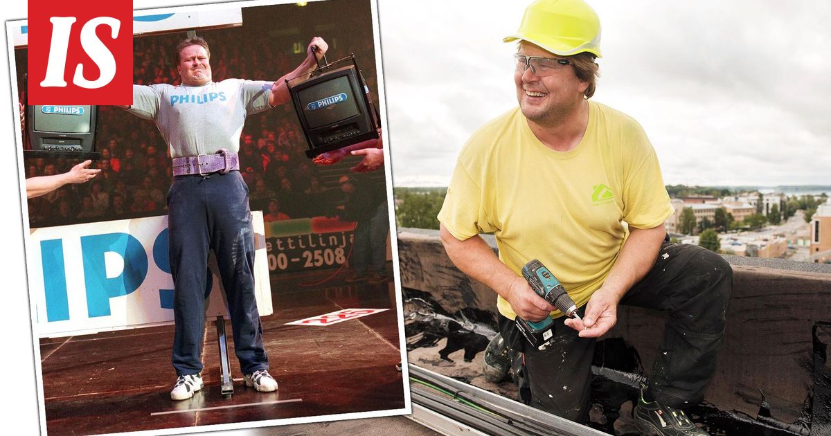 Suomen vahvin mies Riku Kiri söi 1990-luvulla viisihenkisen perheen ...