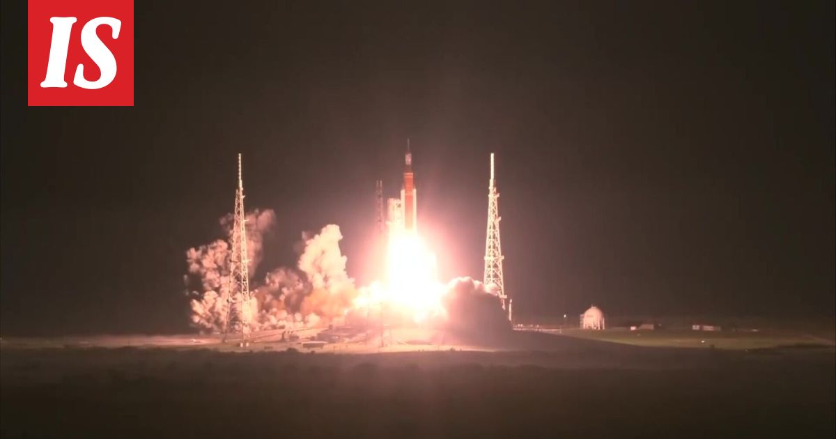Jättimäinen Artemis-raketti lähti kohti Kuuta - Ilta-Sanomat