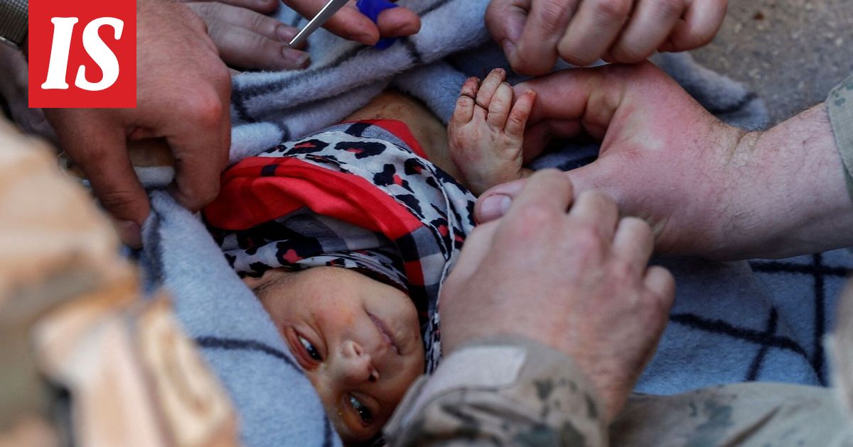Turkin maanjäristyksen raunioista pelastettiin 20-viikkoinen vauva ...
