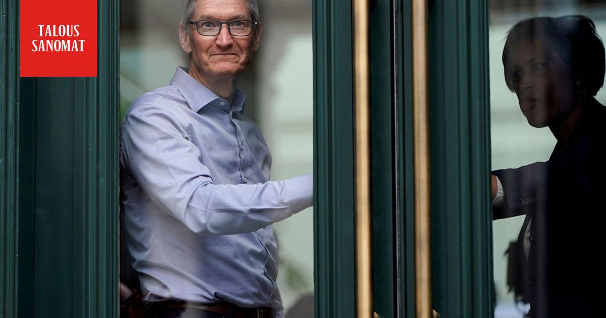 Applen Tim Cook sai 1500-kertaisesti osakepalkkioita työntekijöihin ...