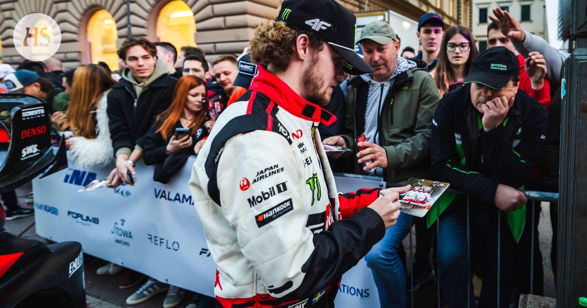Oliver Solbergin MM-ralli meni heti pilalle Kroatiassa | HS.fi