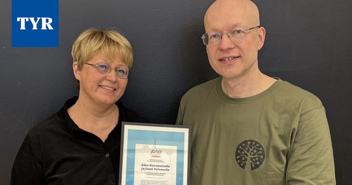 Tatu ja Patu -kirjojen lihattomuus palkittiin - Tyrvään Sanomat