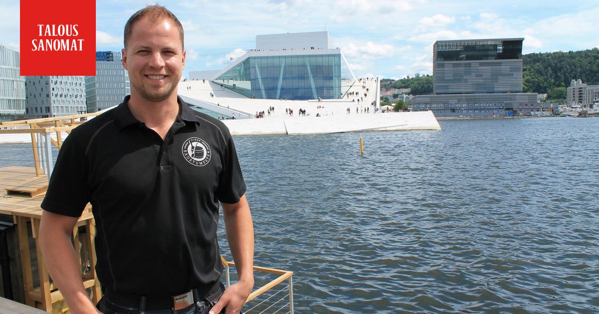 Timo, 33, on rakentanut Osloon jo yli 100 suomalaista luksussaunaa ja ...
