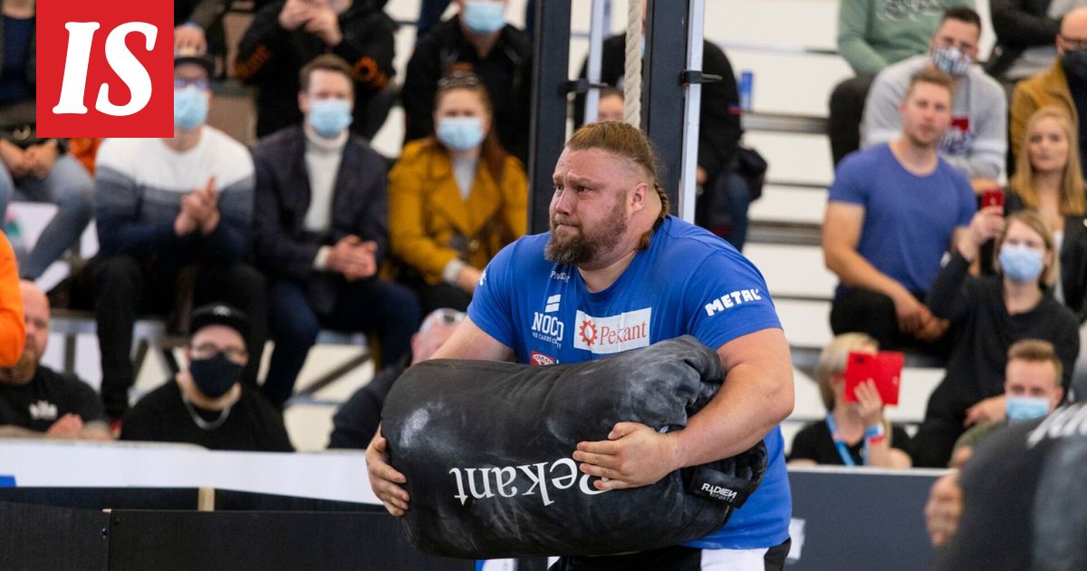 Suomen vahvin mies Mika Törrö teki uuden maailmanennätyksen ”Herkuleen pidossa” - Ilta-Sanomat