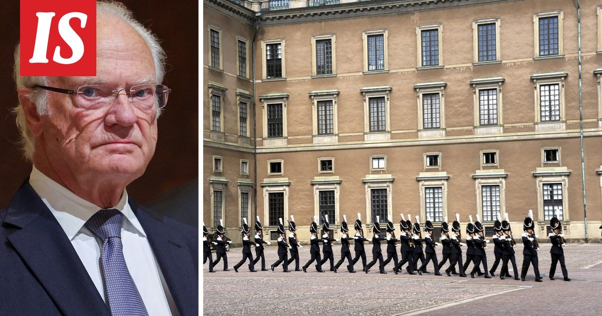 Ruotsin kuningas Kaarle XVI Kustaa kommentoi tapaturmaa linnalla ...