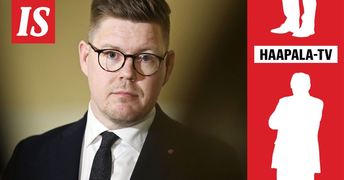 HAAPALA-TV: Kelpaisiko Purran perussuomalaiset Sdp:n hallituskumppaniksi? Antti Lindtman vastaa ...