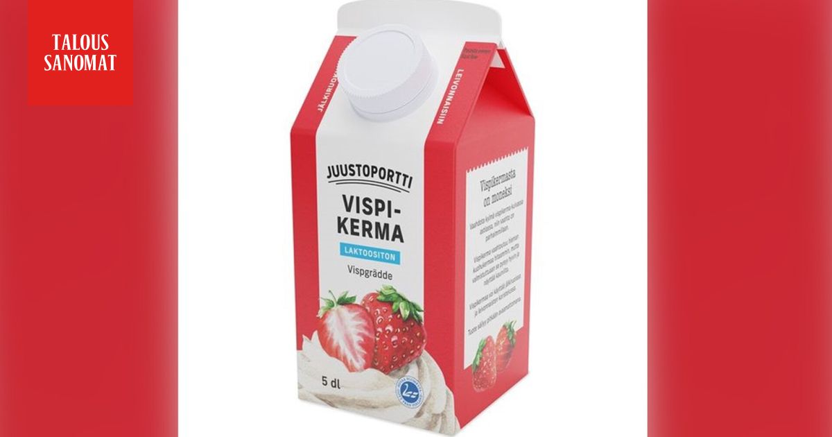 Juustoportin vispikerma vedetty pois myynnistä - Ilta-Sanomat
