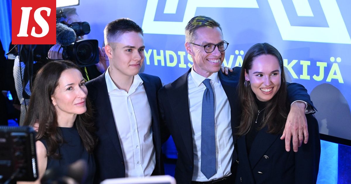 Presidentti Stubbin pojalle merkittävä tehtävä - Ilta-Sanomat