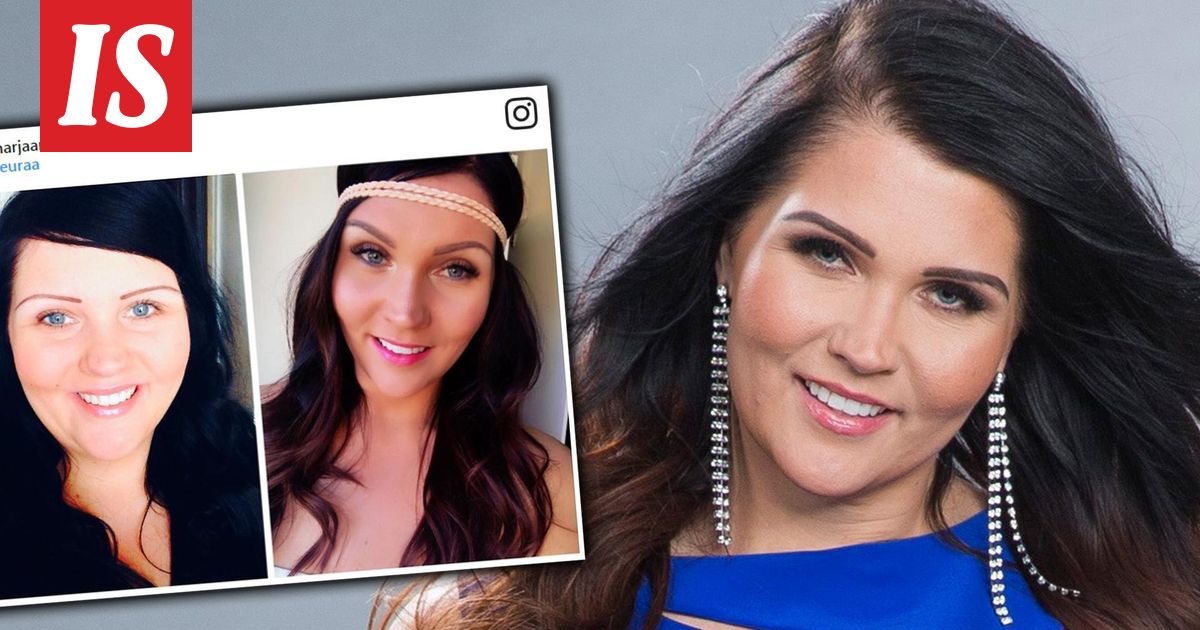 Tunnistaisitko edes samaksi naiseksi? Miss Plus Size -Marjaana, 34 ...
