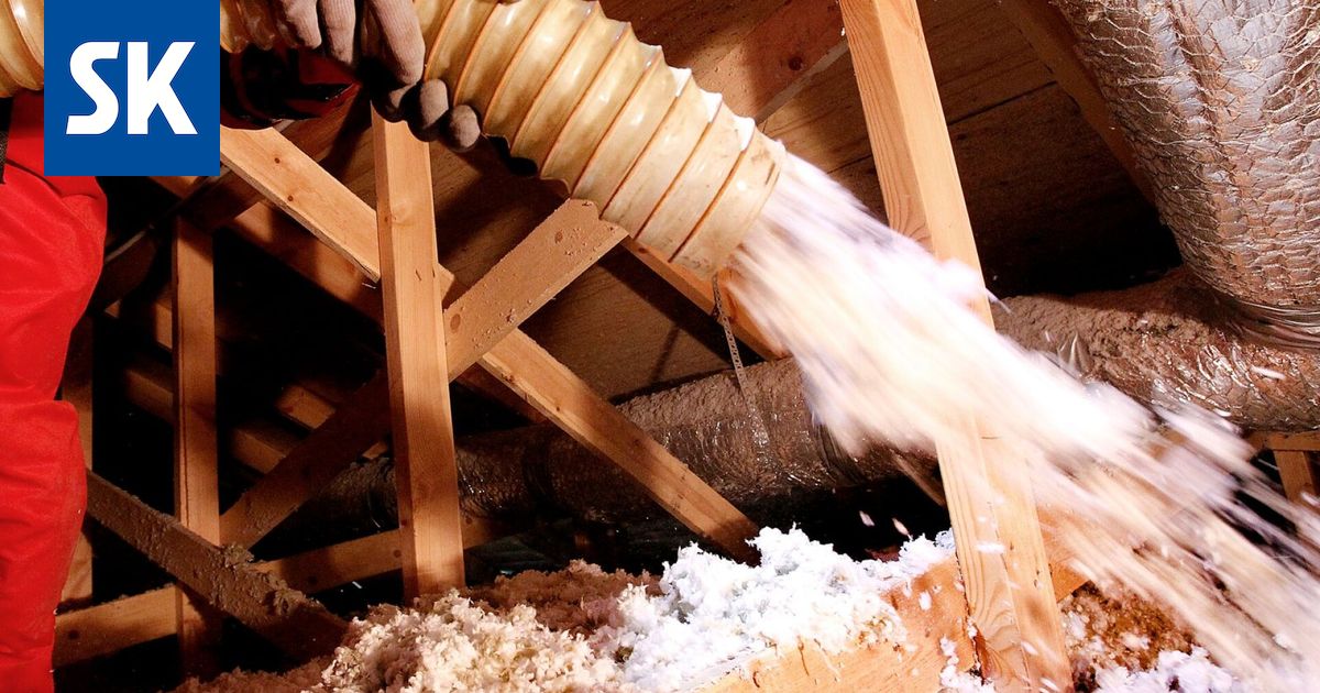 Puhallusvilla: Lämmönhukka voi olla jopa kaksinkertainen - Satakunnan Kansa