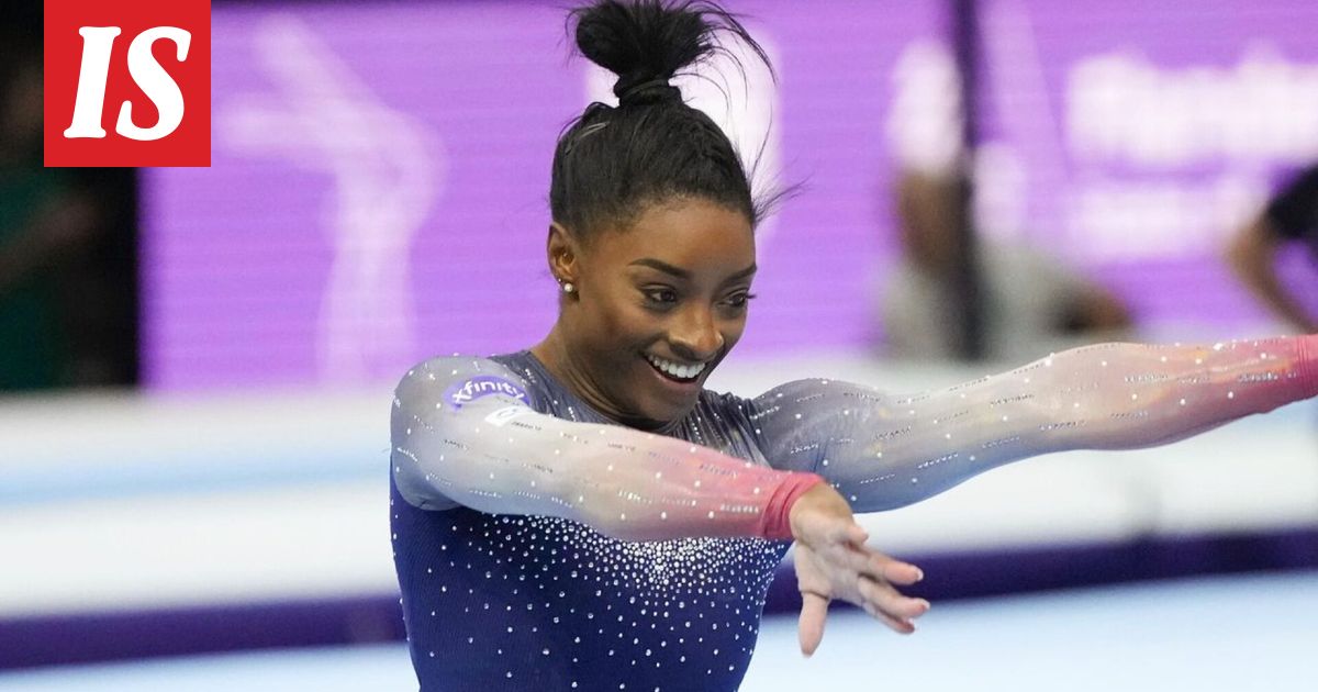 Voimistelu: Simone Biles juhli taas MM-kultaa - Ilta-Sanomat
