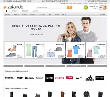 Toimitus- ja rahanpalautusongelmia Zalando-verkkokaupassa - Ilta-Sanomat