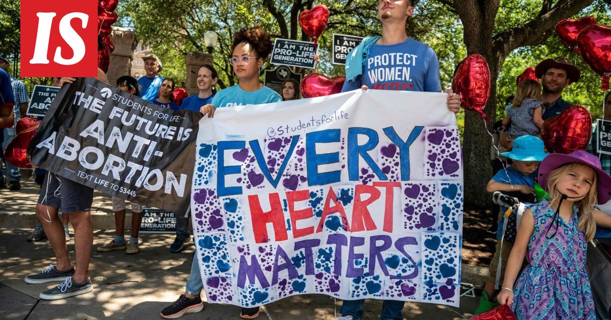 Texasissa säädettiin poikkeuksellinen aborttilaki – tiukkaa lakia ...
