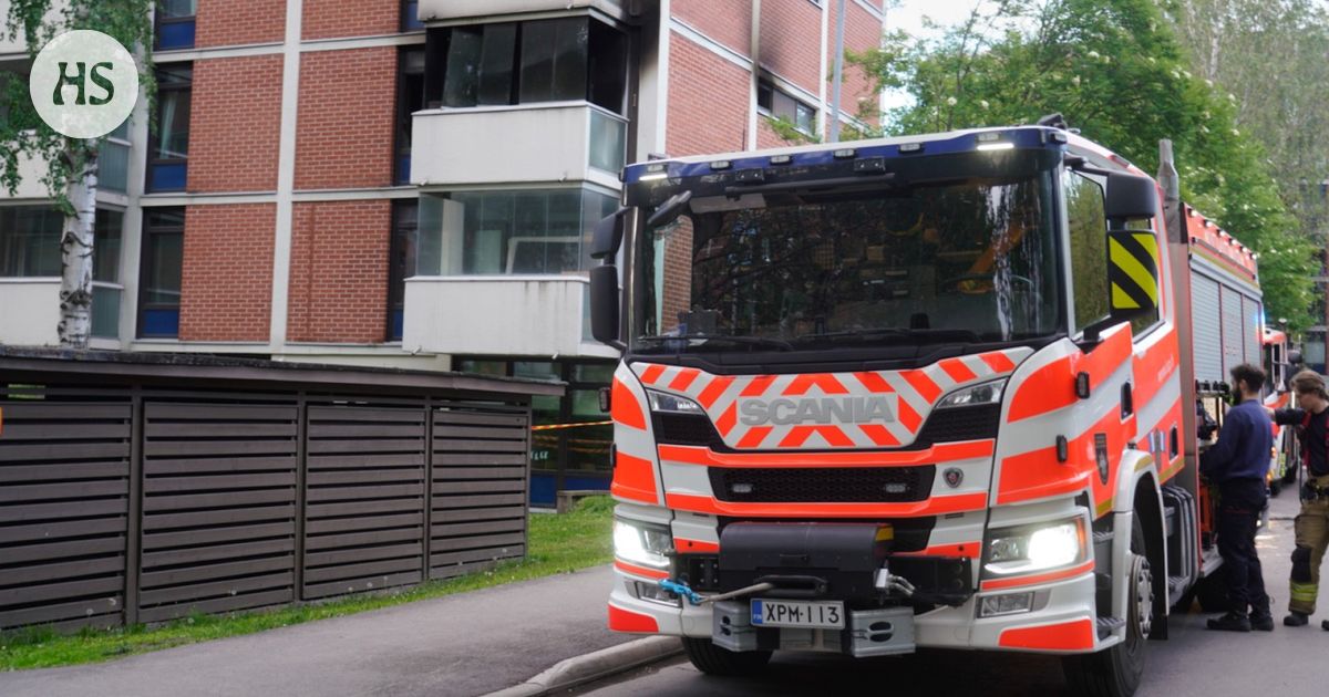 Tulipalo tuhosi huoneiston täysin Olarissa | HS.fi