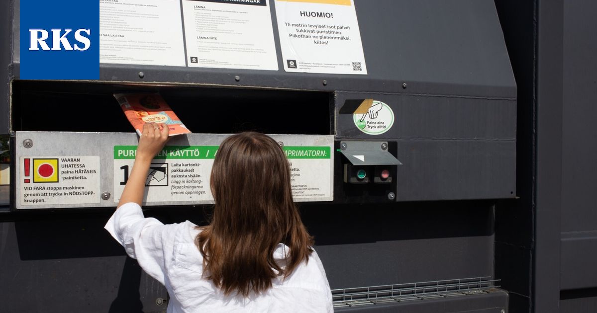 Naantaliin avattiin uusi Rinki-ekopiste – yksi vanha piste poistuu ...