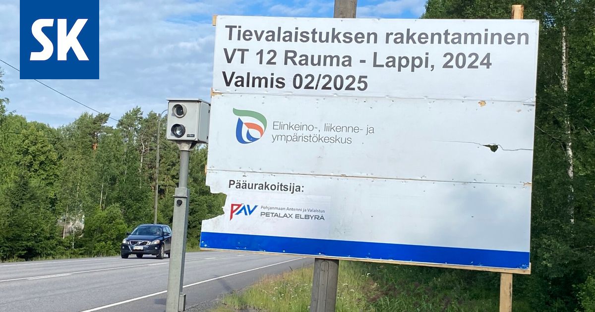 Tievalaistus Rauma–Lappi on rakenteilla - Satakunnan Kansa