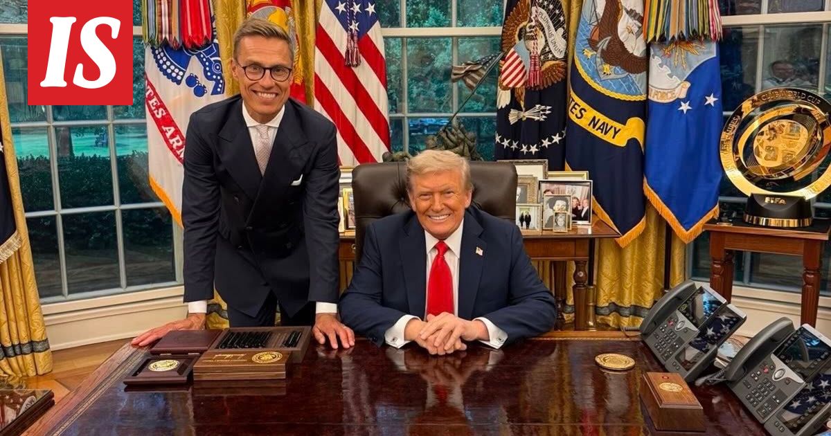 Stubb julkaisi yhteiskuvan Trumpin kanssa - Ilta-Sanomat